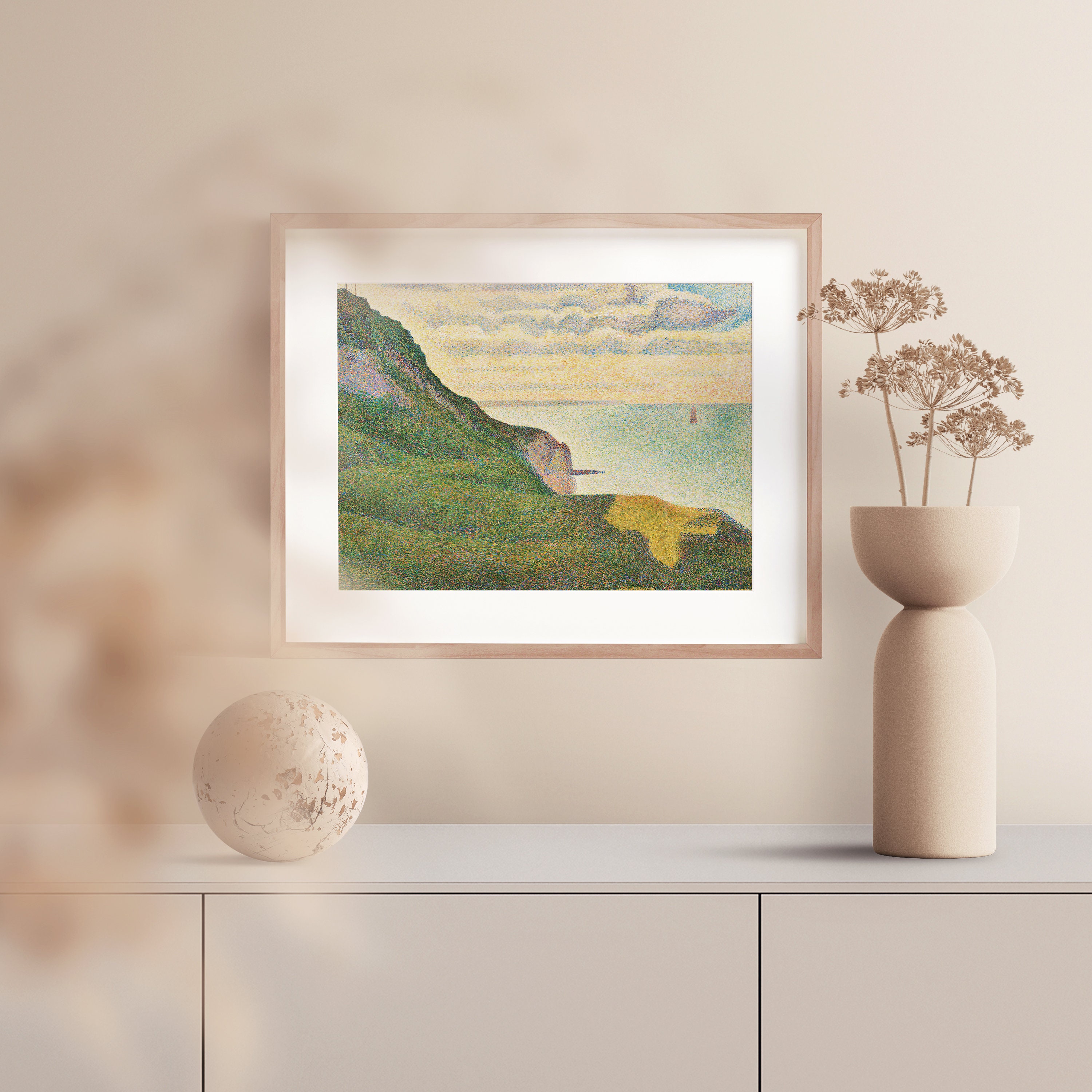 Normandy Print | Georges Seurat | Museum Printable Wall Art | Seurat ...