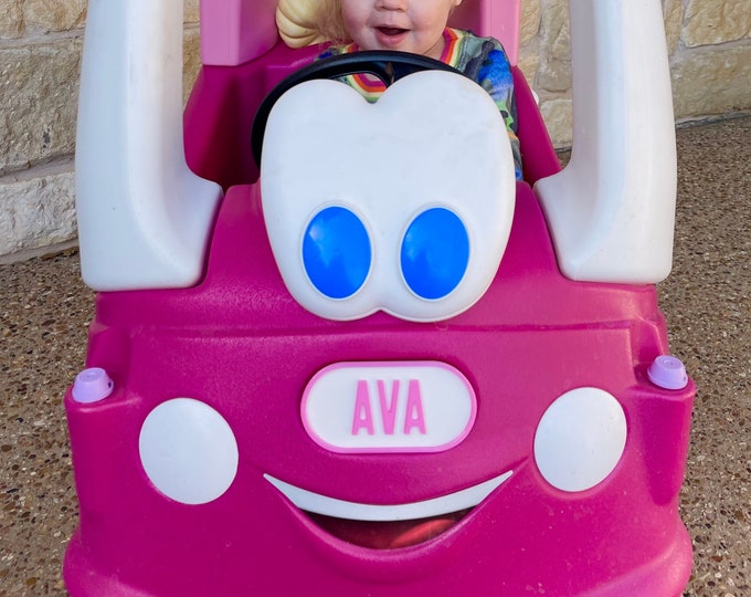 Front Little Tikes License Plate; Cozy Coupe License Plate for Front ...