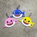 Baby Shark Keychain Baby Shark Pendant Baby Shark Party - Etsy