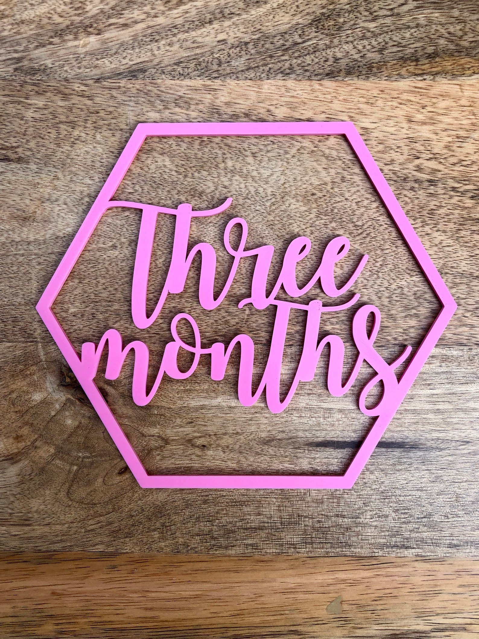 Baby Milestone Photo Prop Baby Milestone Sign Baby Age Sign | Etsy