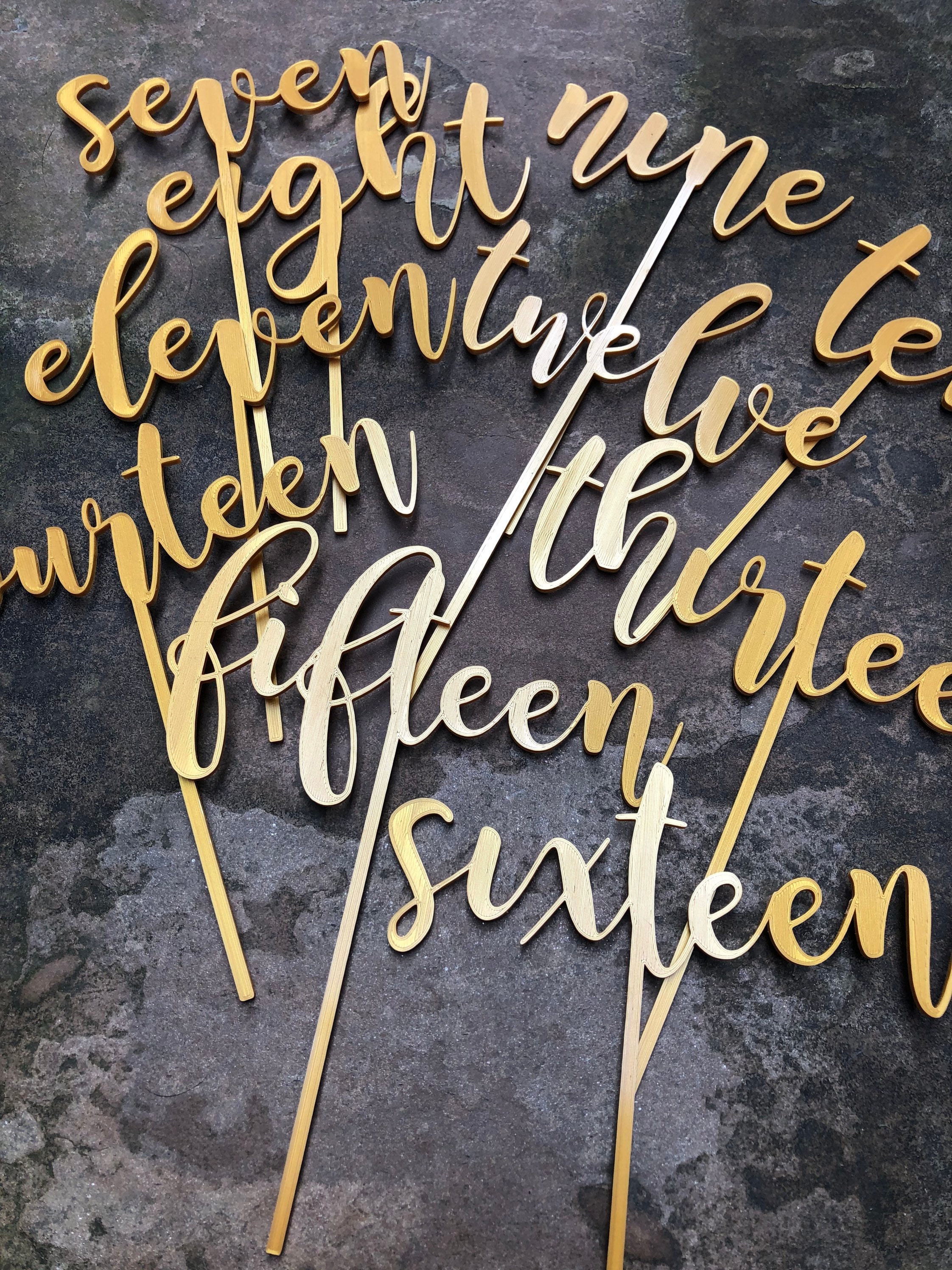 Birthday Cake Topper Milestone Birthday Cake Topper Age Cake | Etsy