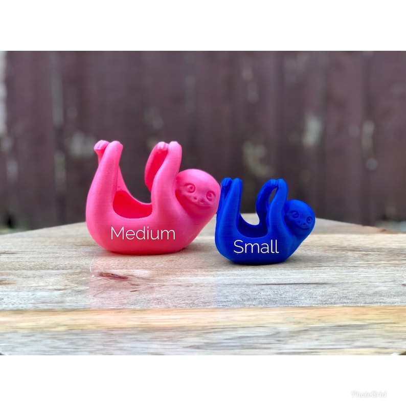 Hanging Sloth Planter Pot Sloth Gift for Her Sloth Air | Etsy