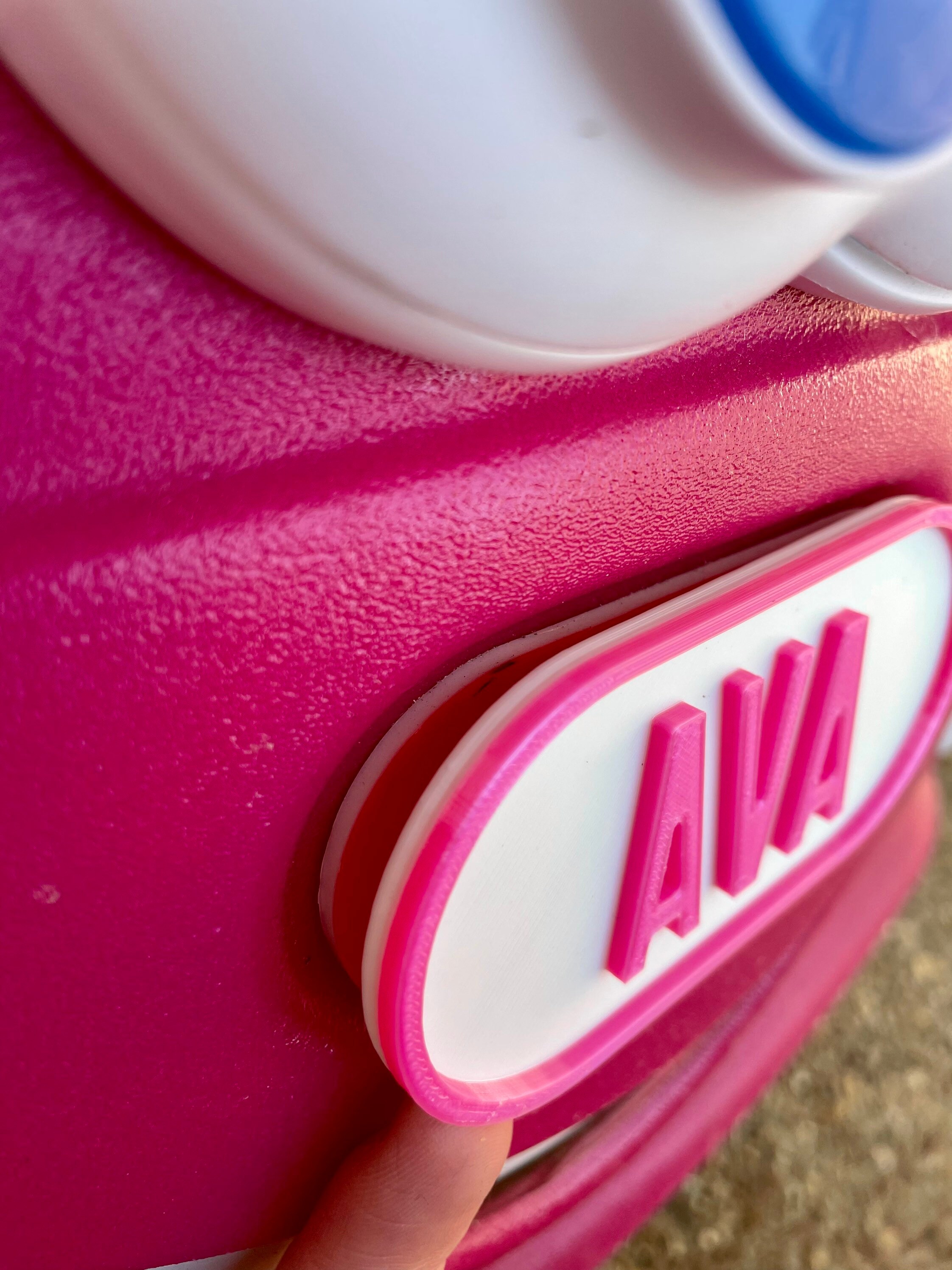 Front Little Tikes License Plate Cozy Coupe License Plate for - Etsy