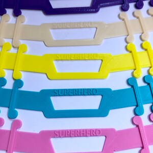 Face Mask Ear Saver Superhero Ear Guards Strain Relief Strap Face Mask ...