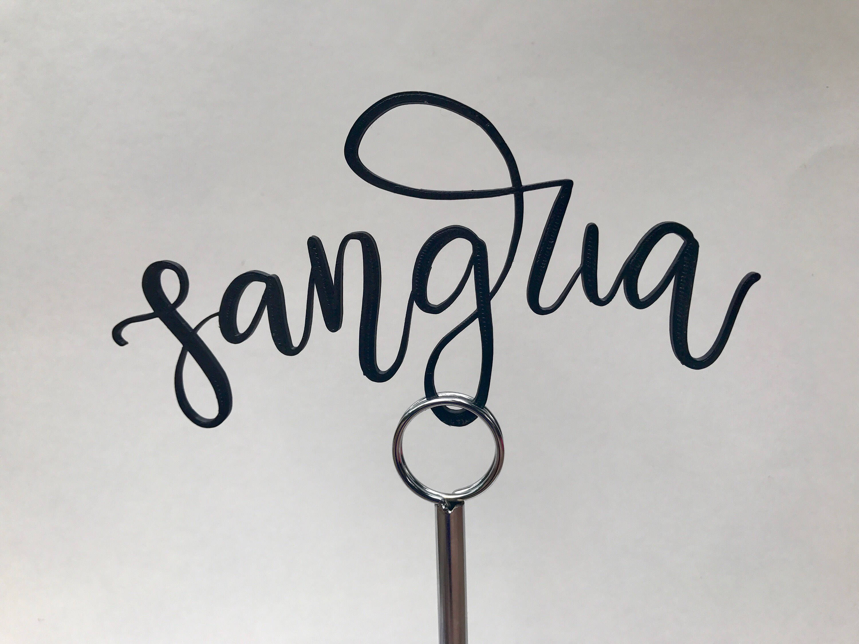 Sangria Sign Wedding Sangria Bar Sign Sangria Wedding Drink - Etsy