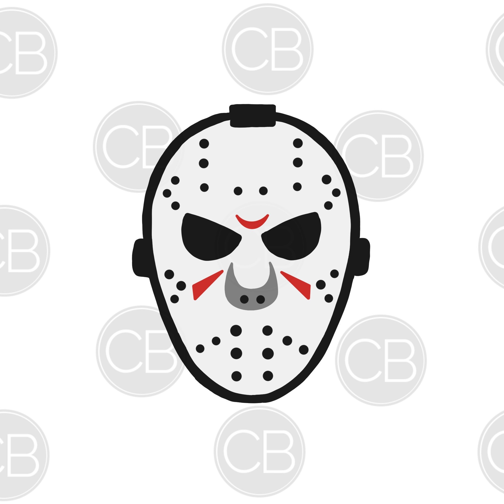 Scary Jason Hockey Mask Cookie Cutter Jason Cookie Cutter Halloween ...