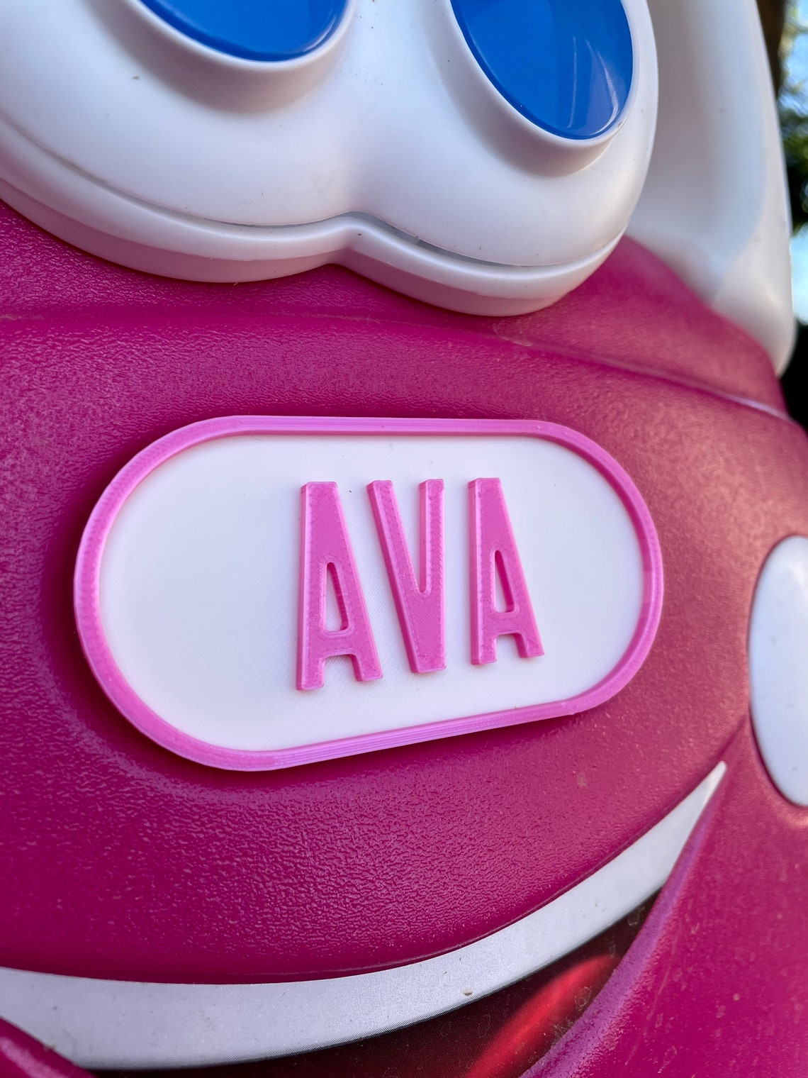 Front Little Tikes License Plate Cozy Coupe License Plate for - Etsy