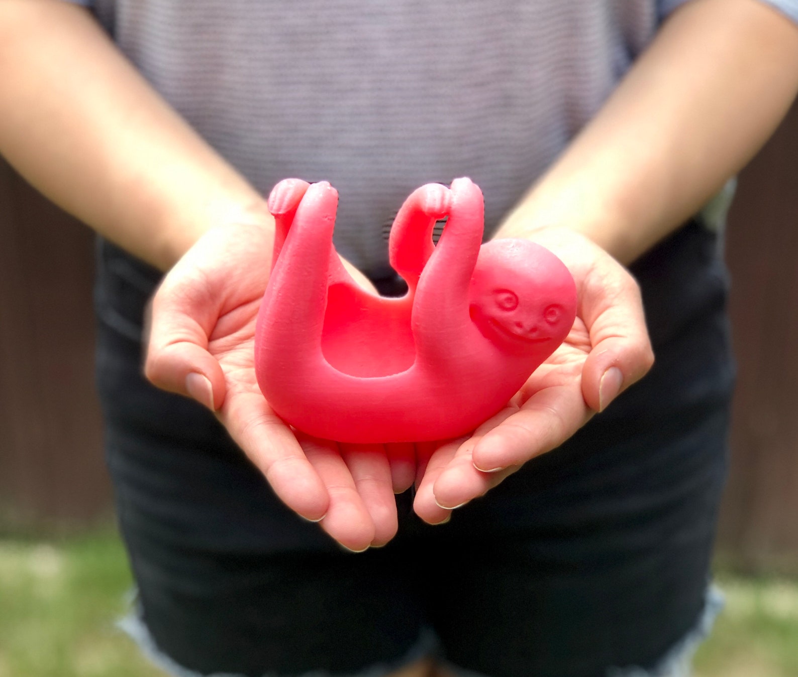Hanging Sloth Planter Pot Sloth Gift for Her Sloth Air | Etsy