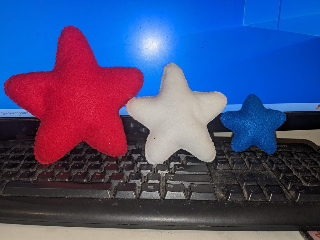 Set of Three Stars - Etsy