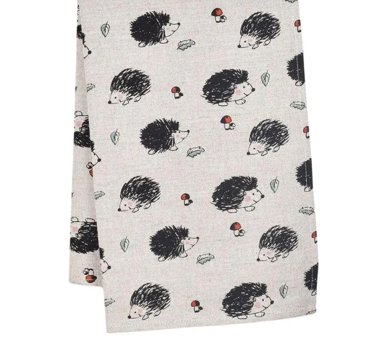Handmade Linen Hedgehog Apron: Adult & Child Chef Set - Etsy