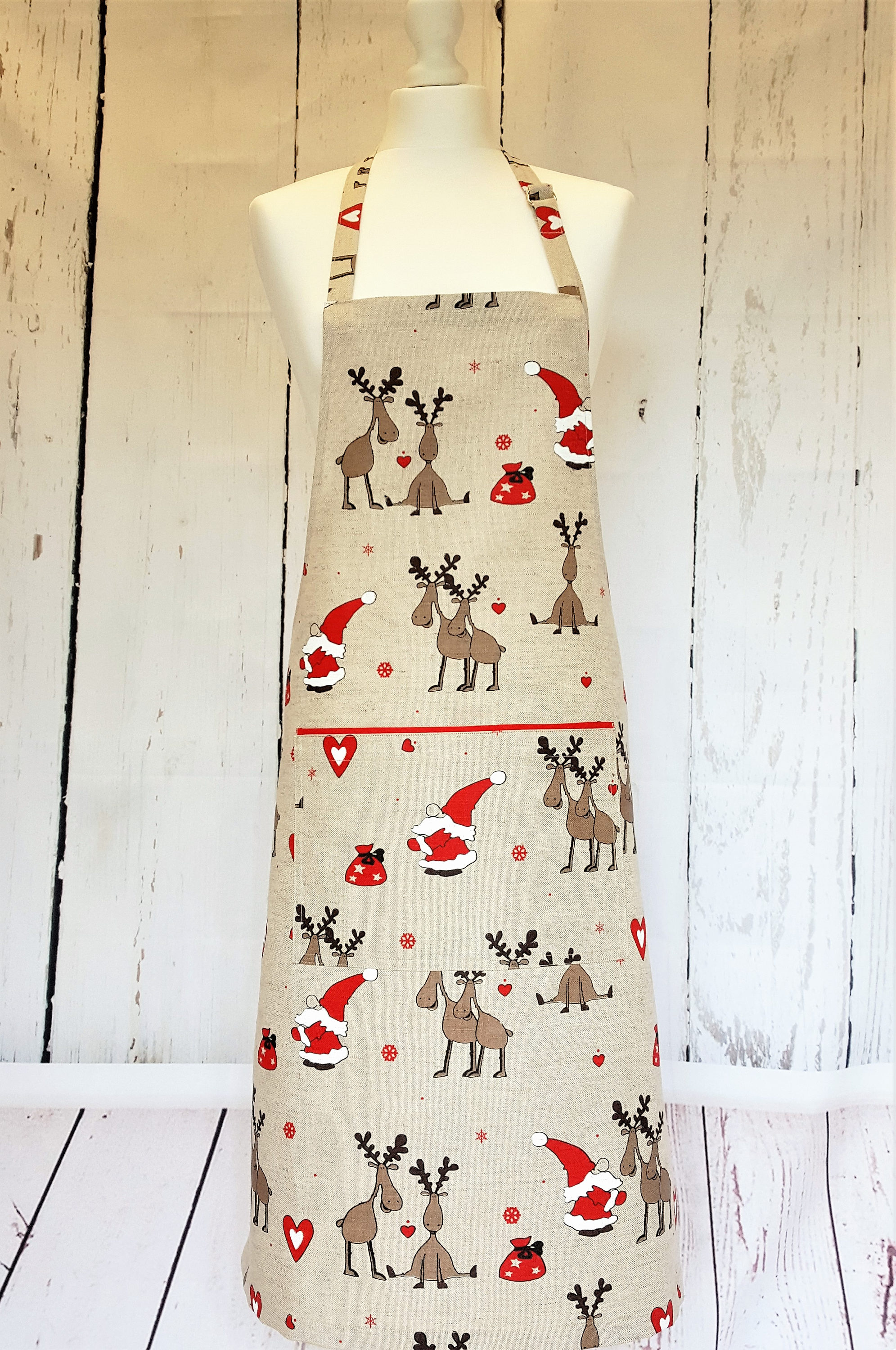 Handmade Santa's Little Helpers Christmas Apron. Perfect | Etsy