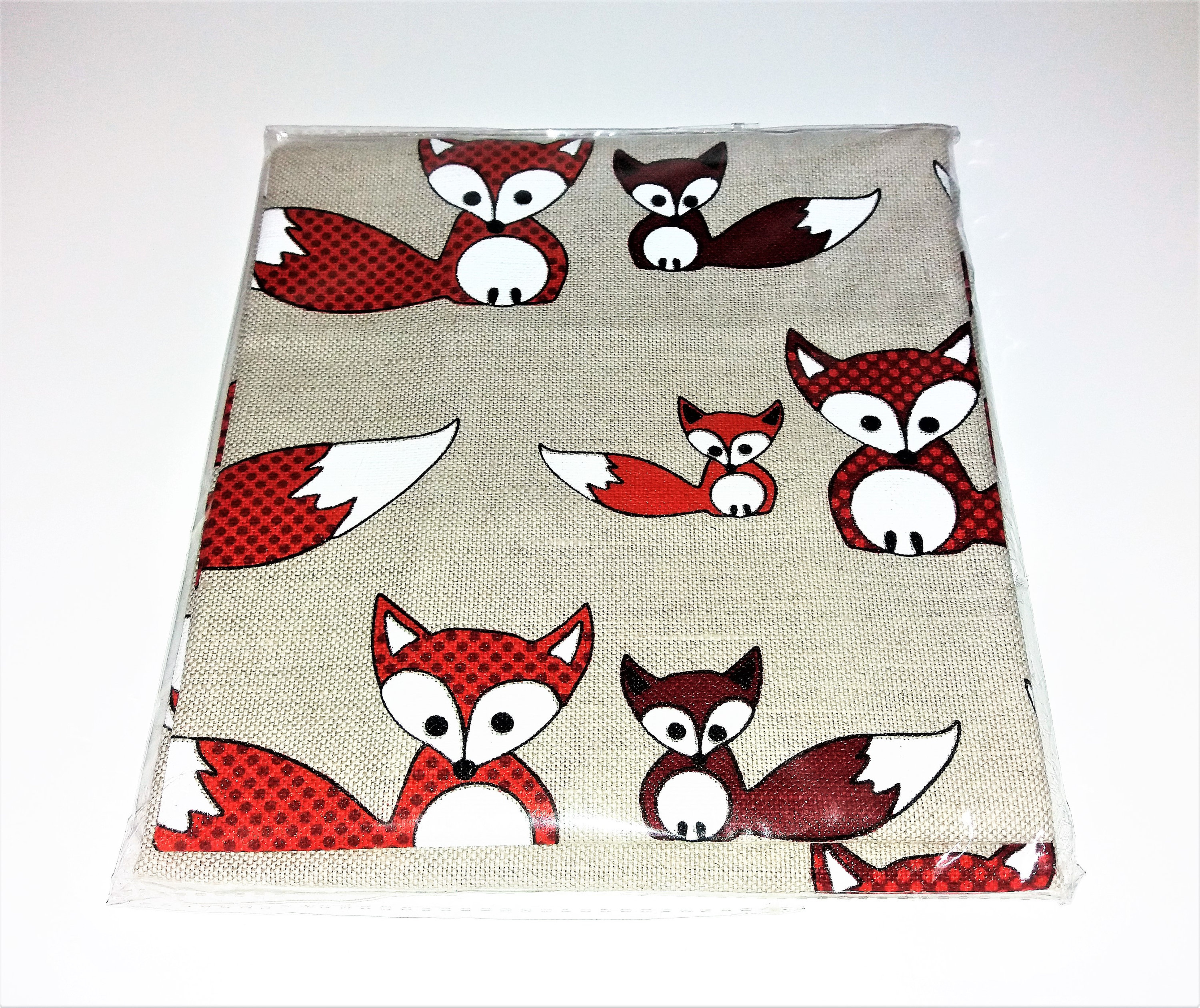 Handmade Cheeky Foxes Tea Towel Kitchen Towel Dish Towel. - Etsy