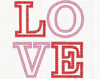 Love Applique Design - Etsy