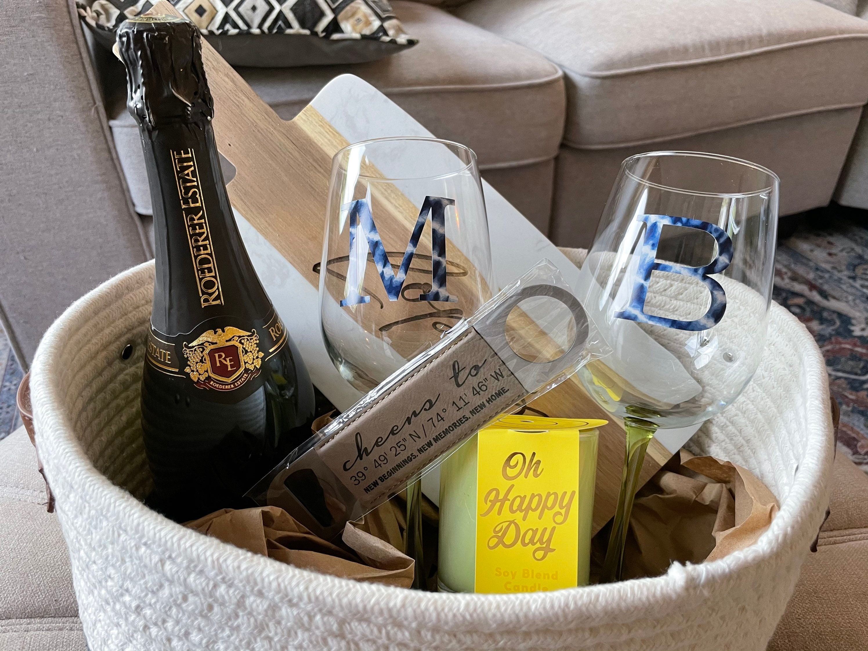 New Home Gift Personalized Housewarming Gift Custom Leather - Etsy