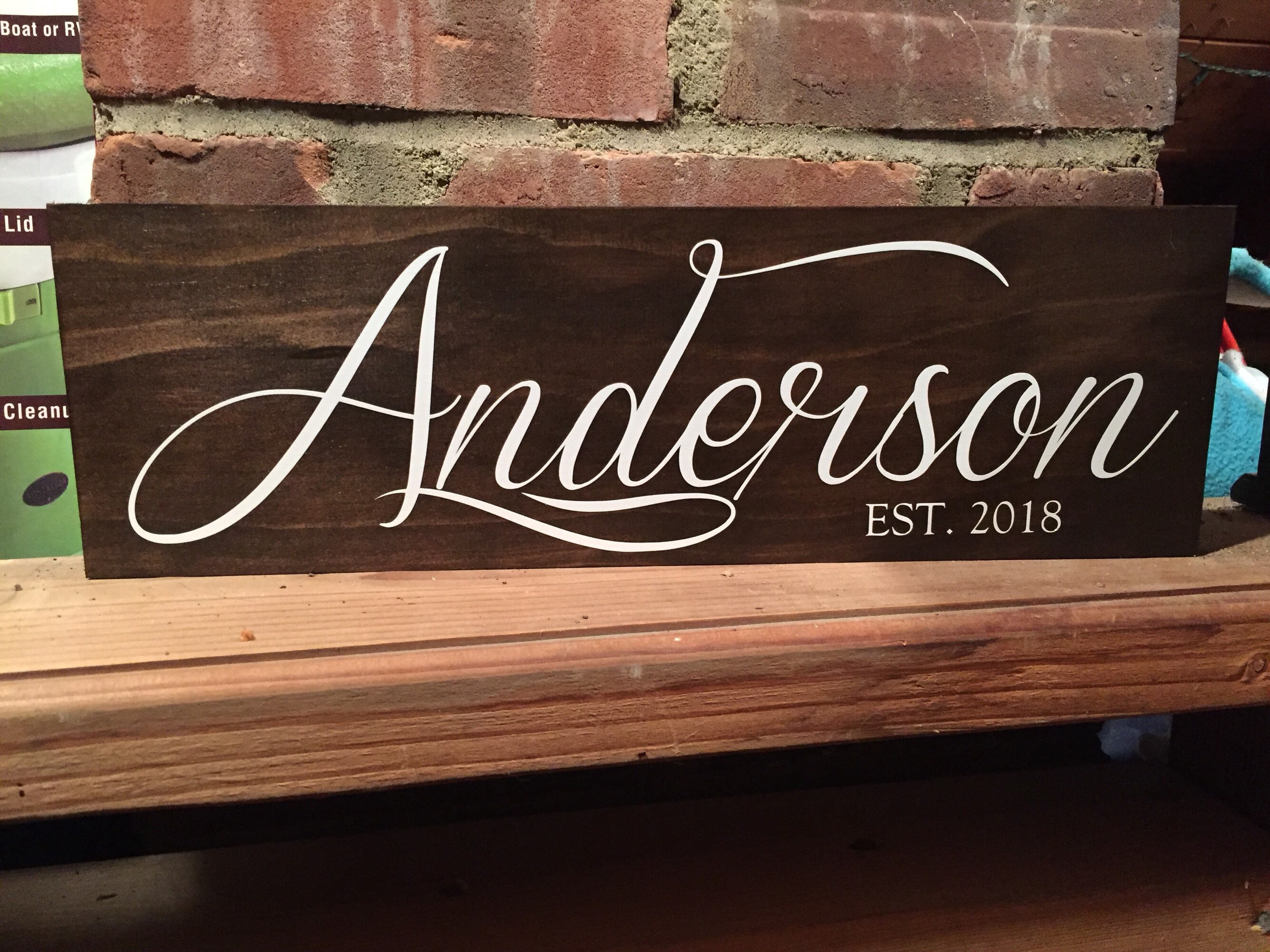 Couple Wedding Sign Mr. & Mrs. Sign Couple Last Name Sign | Etsy