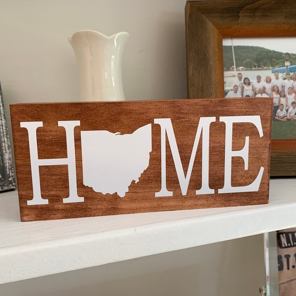 Ohio Wood Sign - Etsy