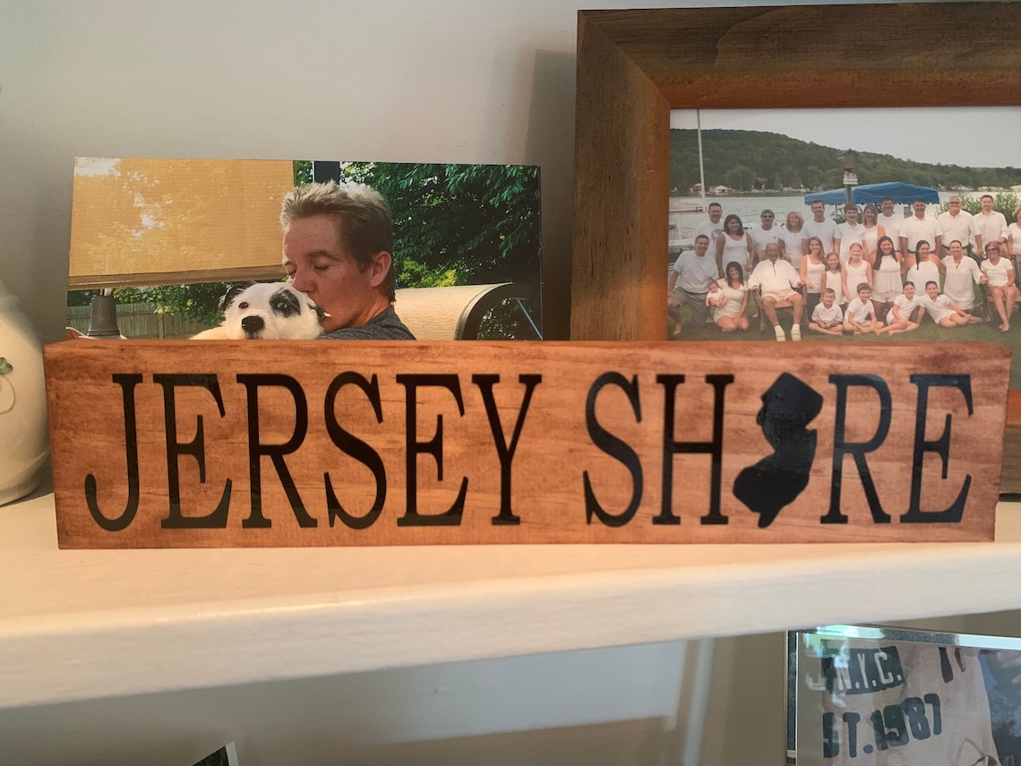 Jersey Shore Sign New Jersey Home Sign Top Seller Shore - Etsy