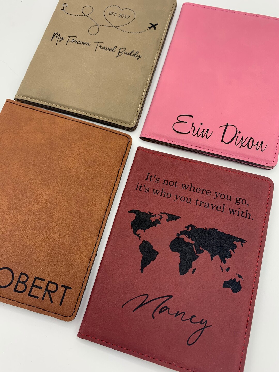 Passport Cover, Personalized Passport Holder, Leather Anniversary ...