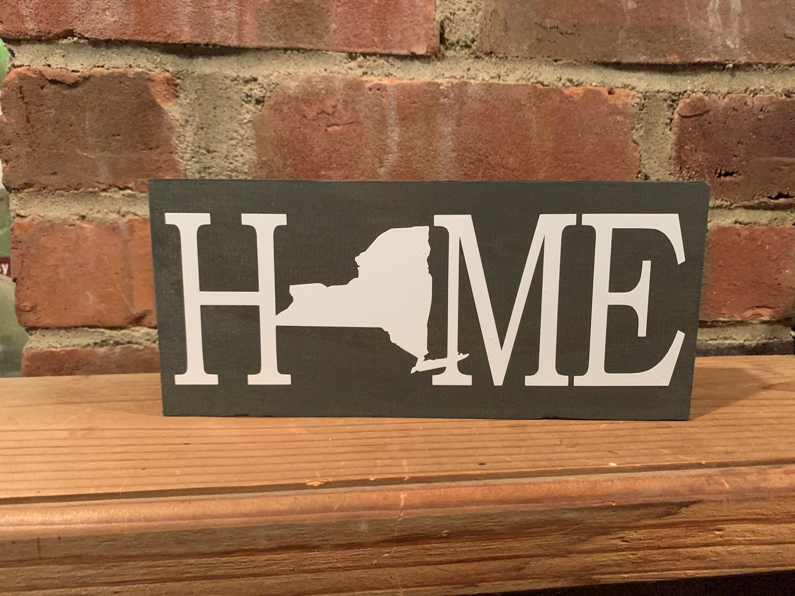 New York Home Sign Top Seller NY Wood Sign NY Home Gift - Etsy