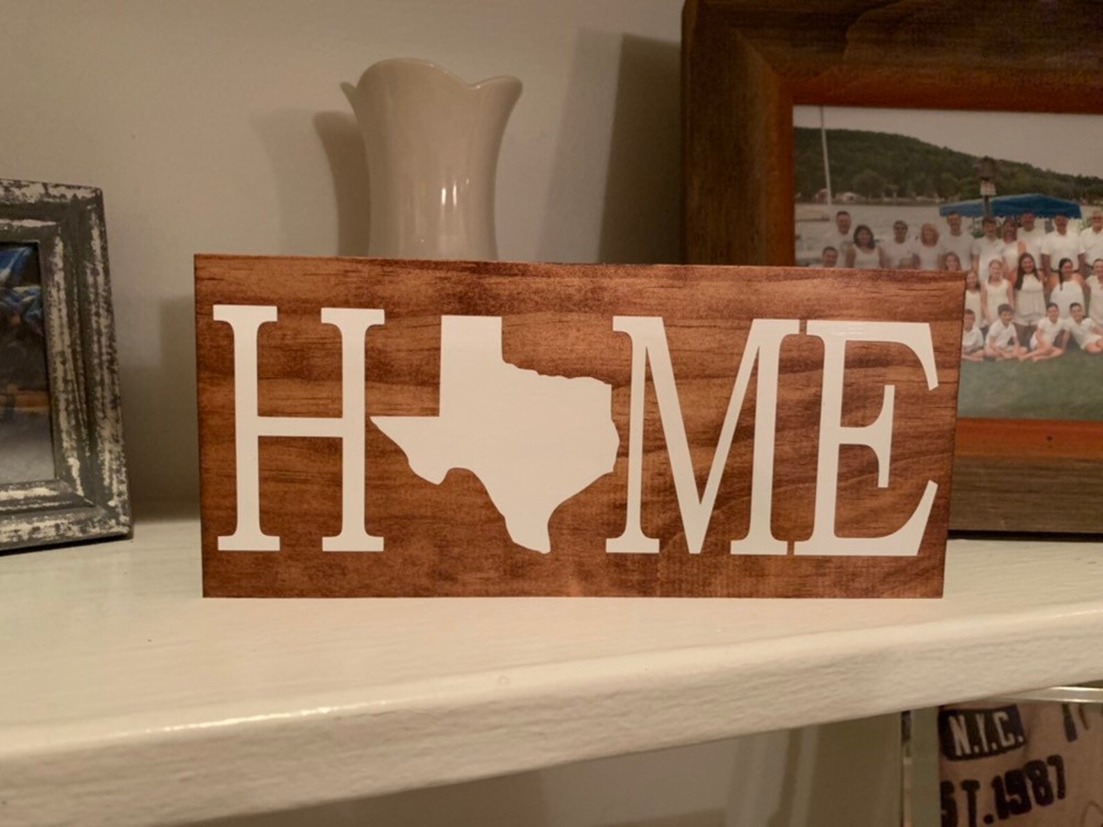 Texas Home Sign Texas Wood Sign TX Rustic Home Decor - Etsy