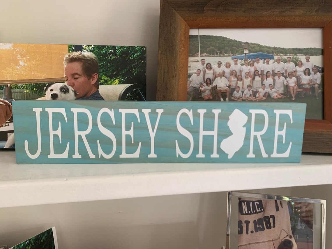 Jersey Shore Sign New Jersey Home Sign Top Seller Shore - Etsy