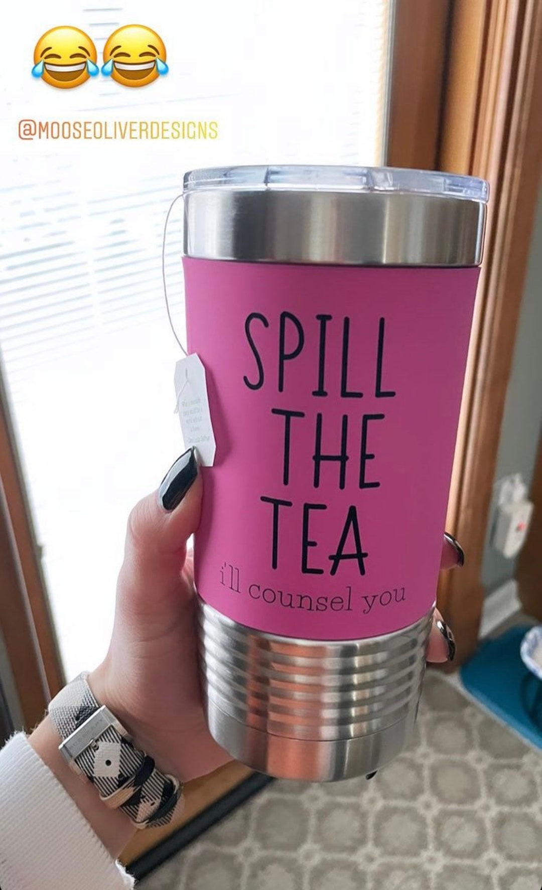 Spill the Tea Tumbler, Gift for School Counselor, Guidance Counselor ...
