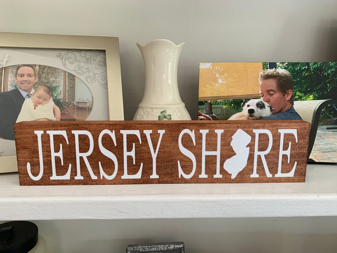Jersey Shore Sign New Jersey Home Sign Top Seller Shore | Etsy