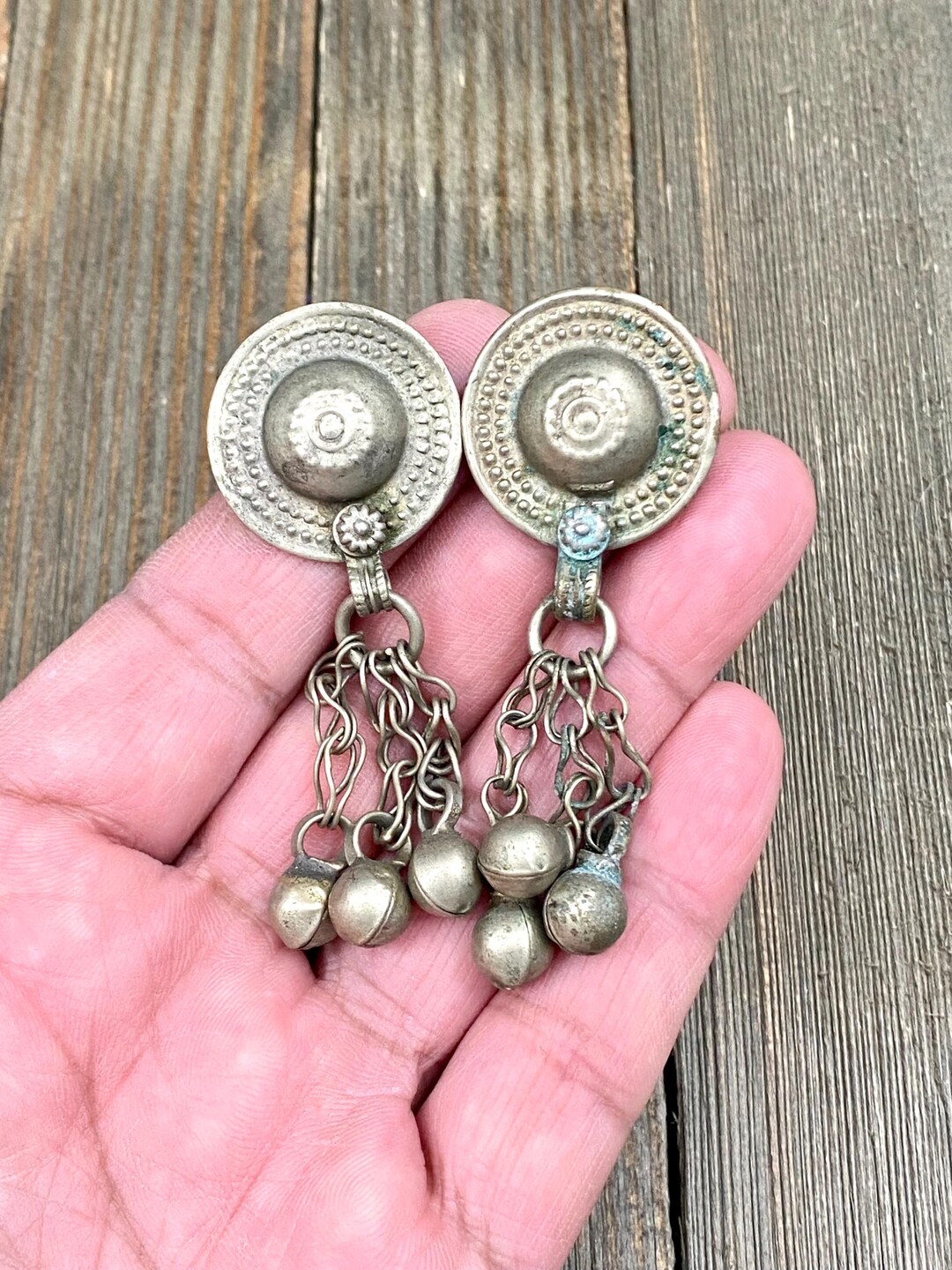 2 Vintage Turkoman Buttons Diy Belly Dance Costume Dress Traditional ...