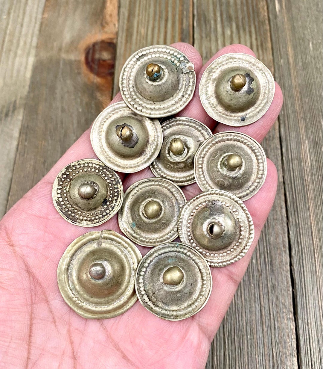 10 Almost Same Similar Vintage Buttons Diy Belly Dancing Costume Ethnic ...