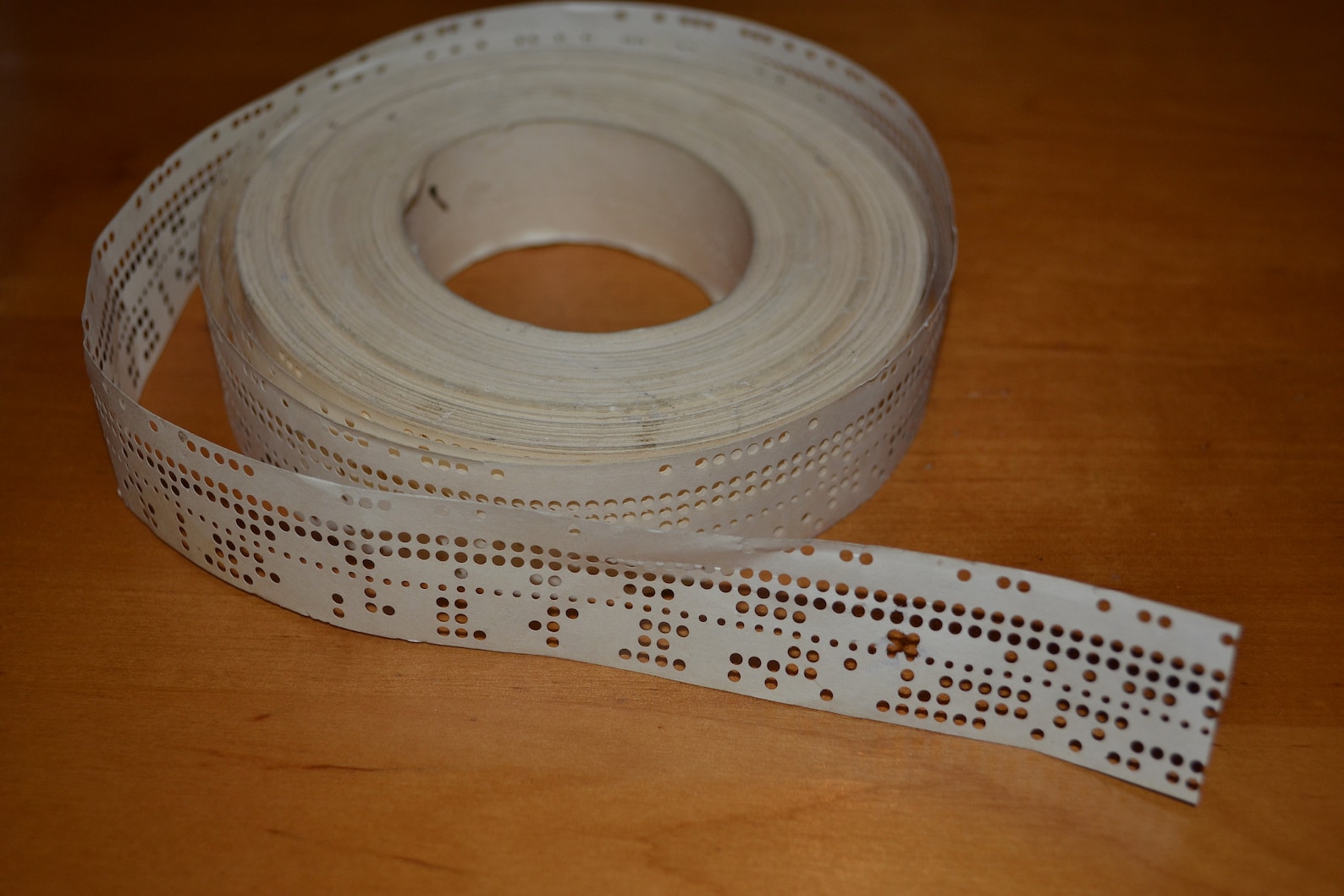 SET of Soviet Punch Cards (IBM 80-column) + Punched Paper Tape ...