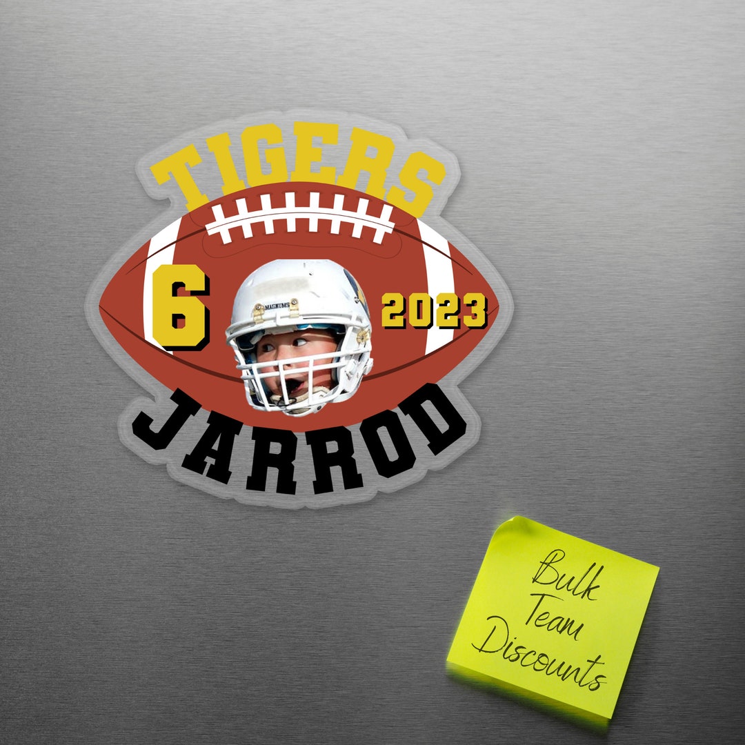 Football Magnet, Football Player Magnet, Gift for Football Player ...