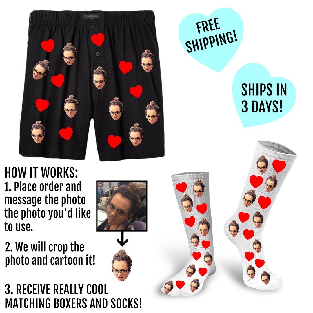 Boxers - Groom Gift- Husband Gift- Boyfriend Gift- Valentines Day Gift ...