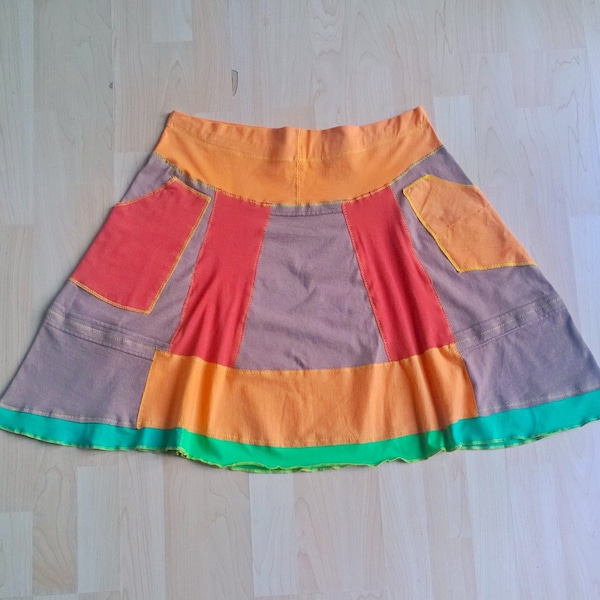 Upcycled Skirt - Etsy