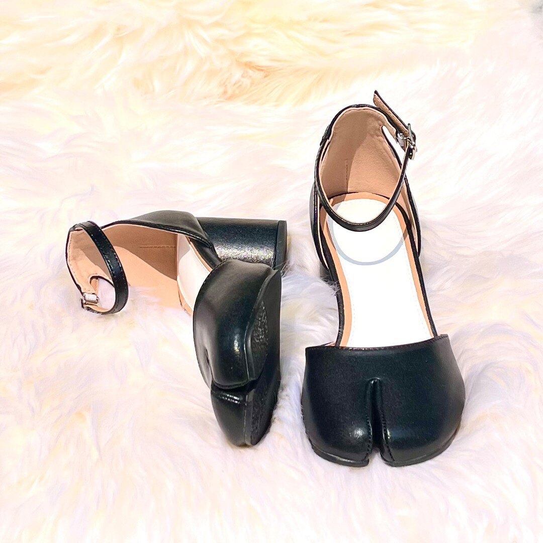 6 CM Mary Jane Split-toe Sandalstabi Sandals, Summer Split-toe Leather ...
