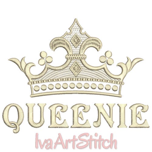 3 Sizes Machine Embroidery Design Beautiful Royal | Etsy