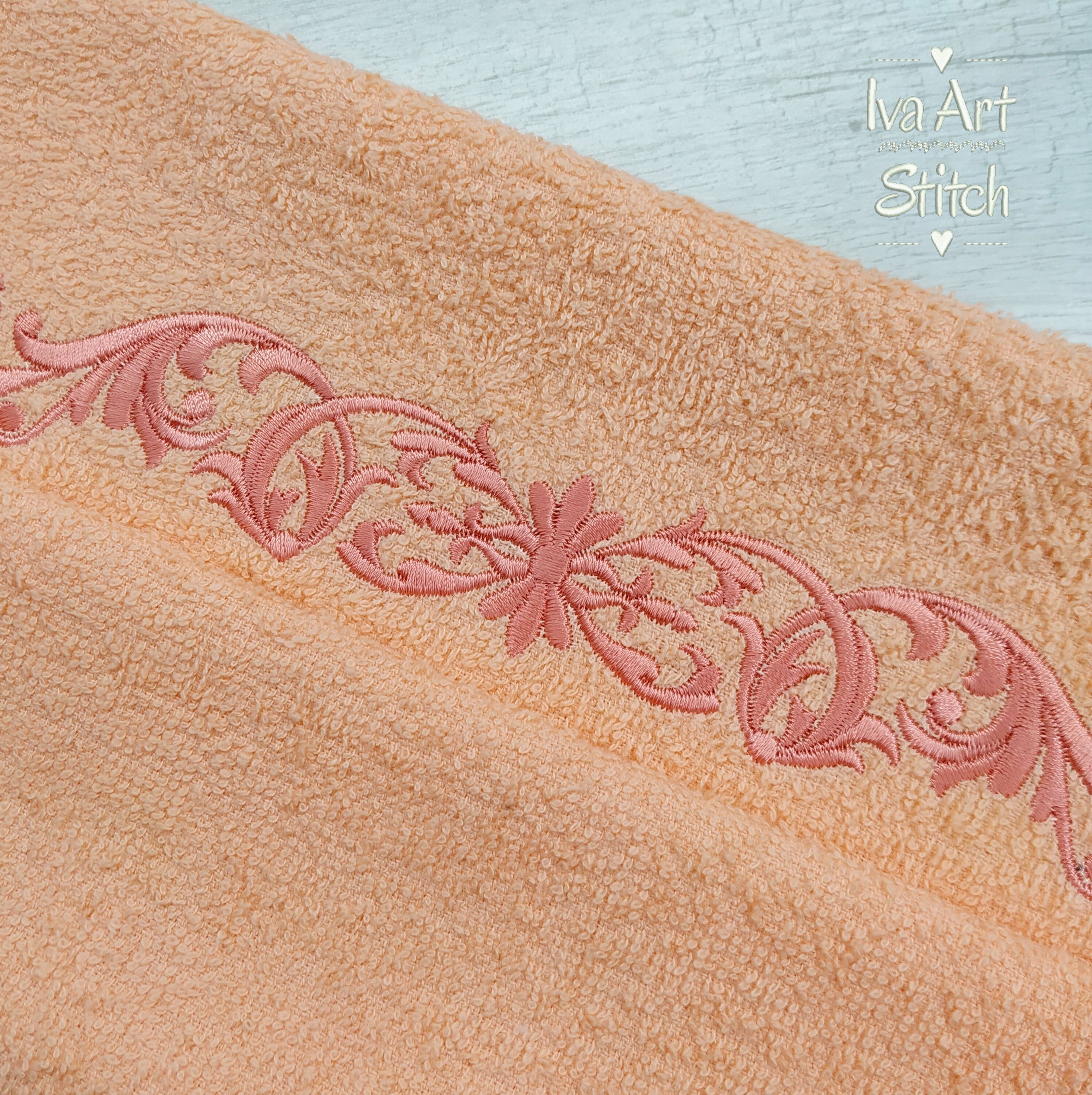 Machine Embroidery Design Delicate Royal Flourish Scrolls | Etsy