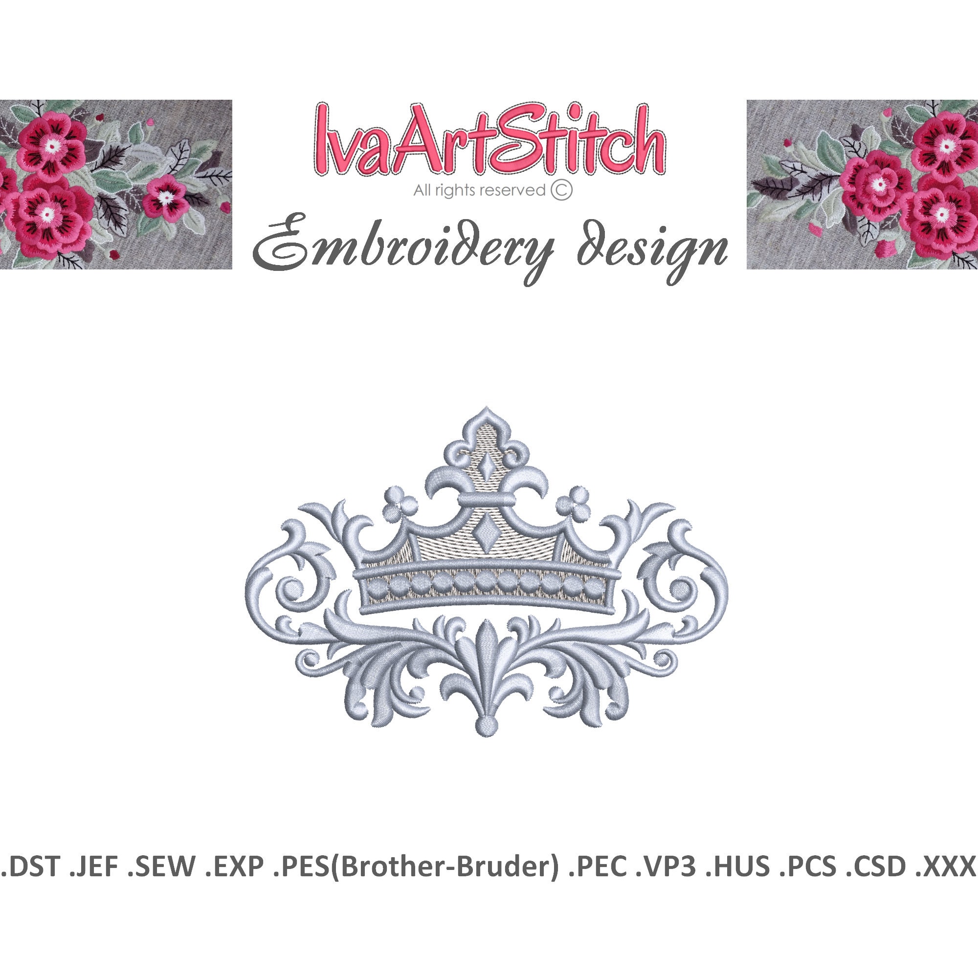 Victorian Crown Scrolls