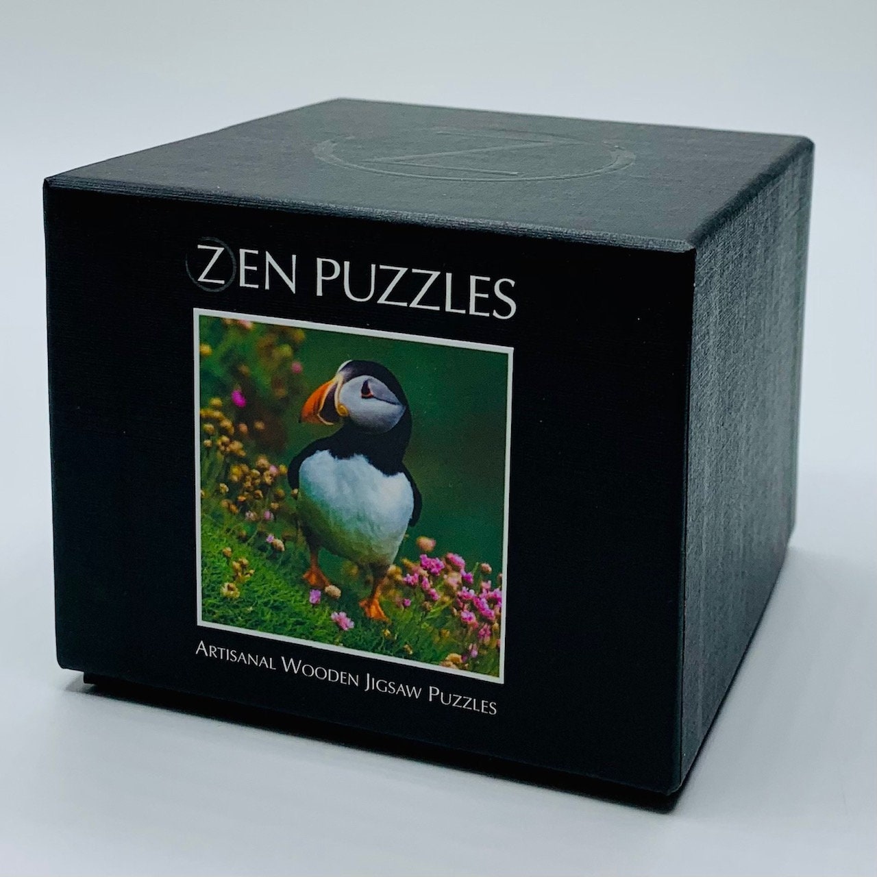 Puffin Zen Puzzle - Hand Crafted Artisanal Wooden Jigsaw Puzzle - Etsy