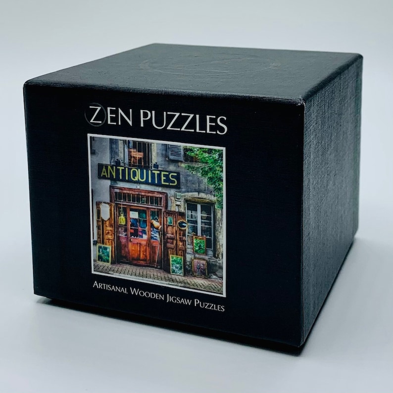 Antiquités - Zen Puzzle - Hand Crafted Artisanal Wooden Jigsaw Puzzle ...