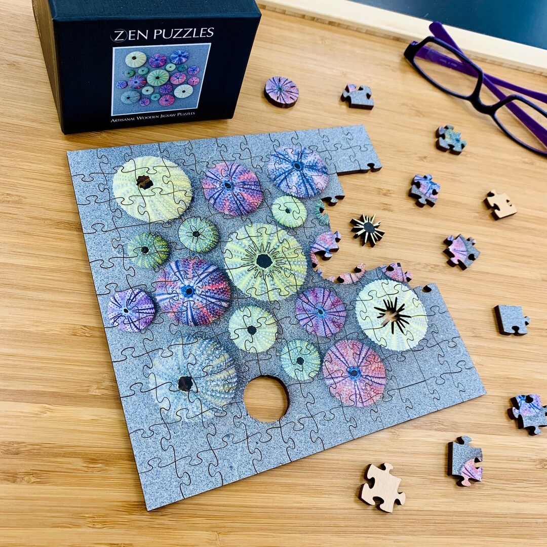 Sea Urchins Zen Puzzle - Hand Crafted, Eco-friendly, American Made ...