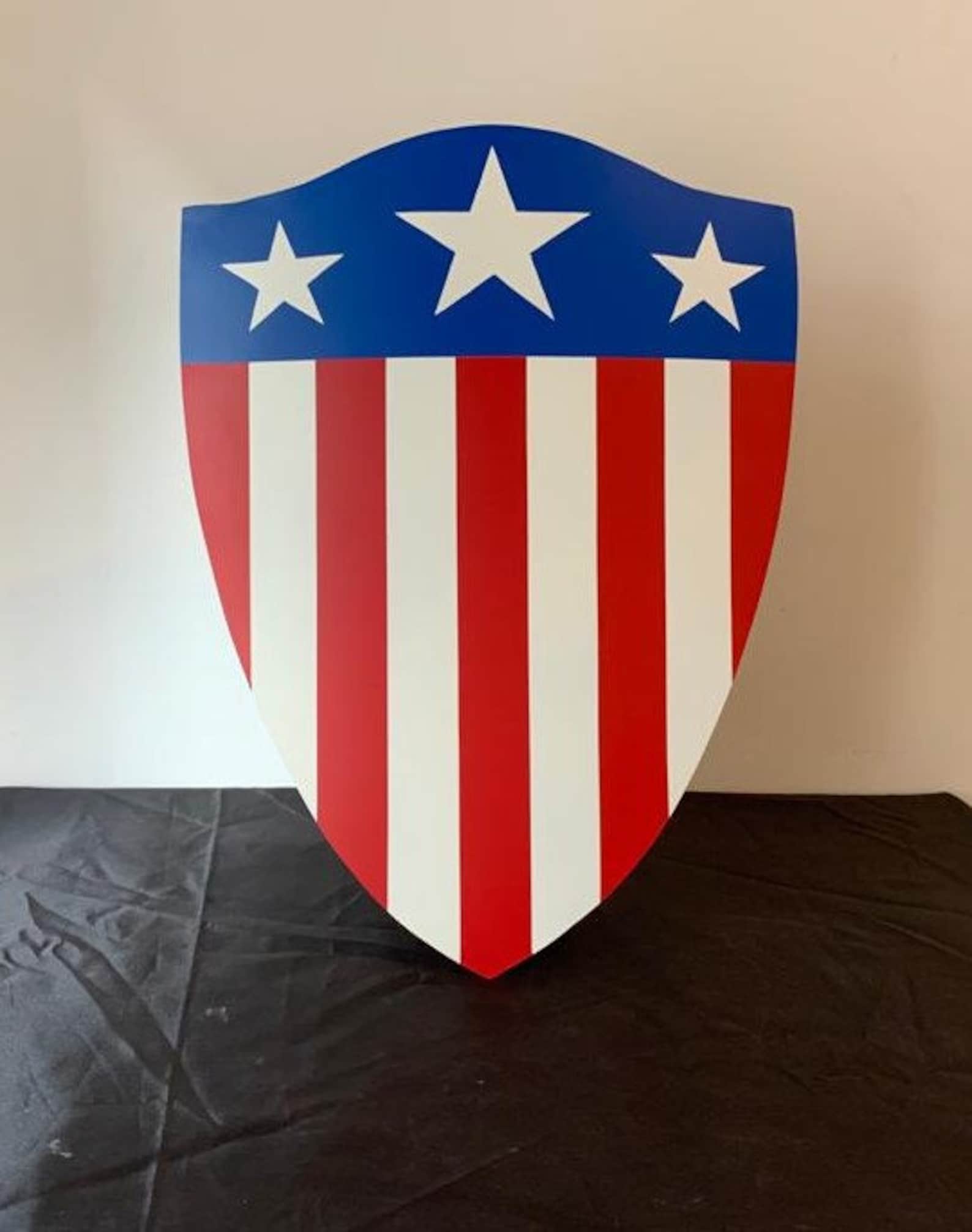 Captain America Shield 1940 the First Avenger Marvel Cosplay | Etsy