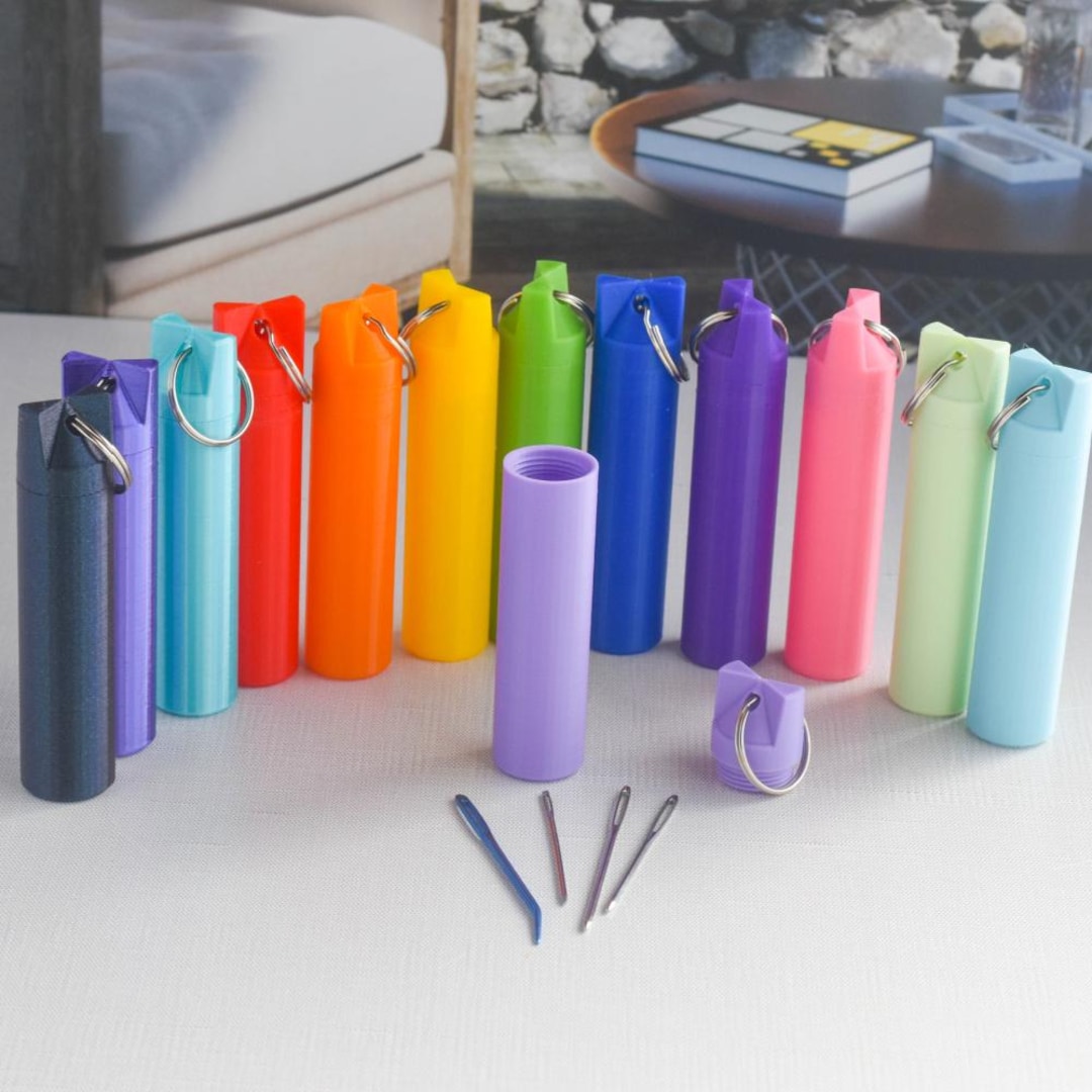 Tapestry Needle Case With Optional Darning Needles, Bent Needle ...