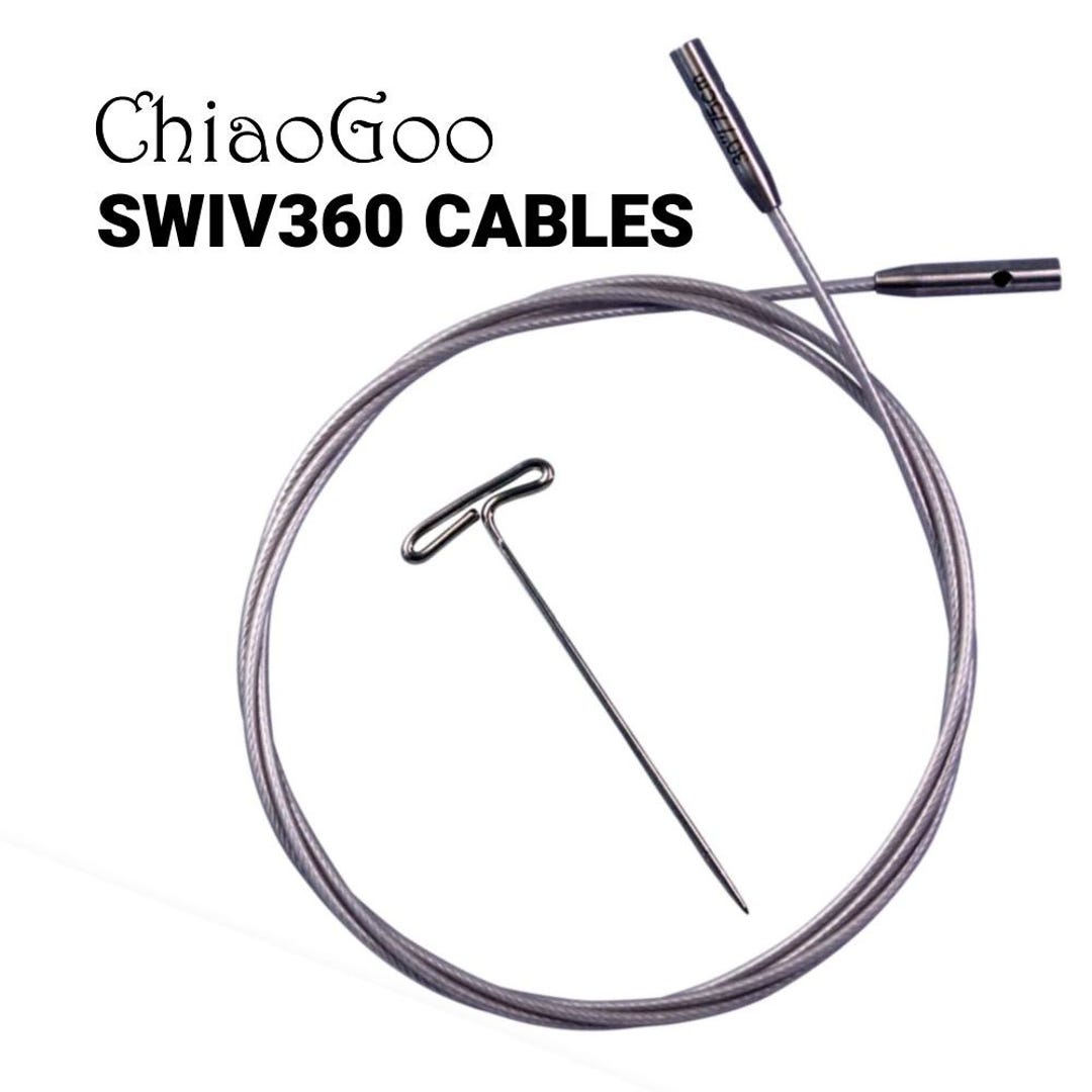 Chiaogoo SWIVEL (SWIV360™) Knitting Cables, Interchangeable Cables ...