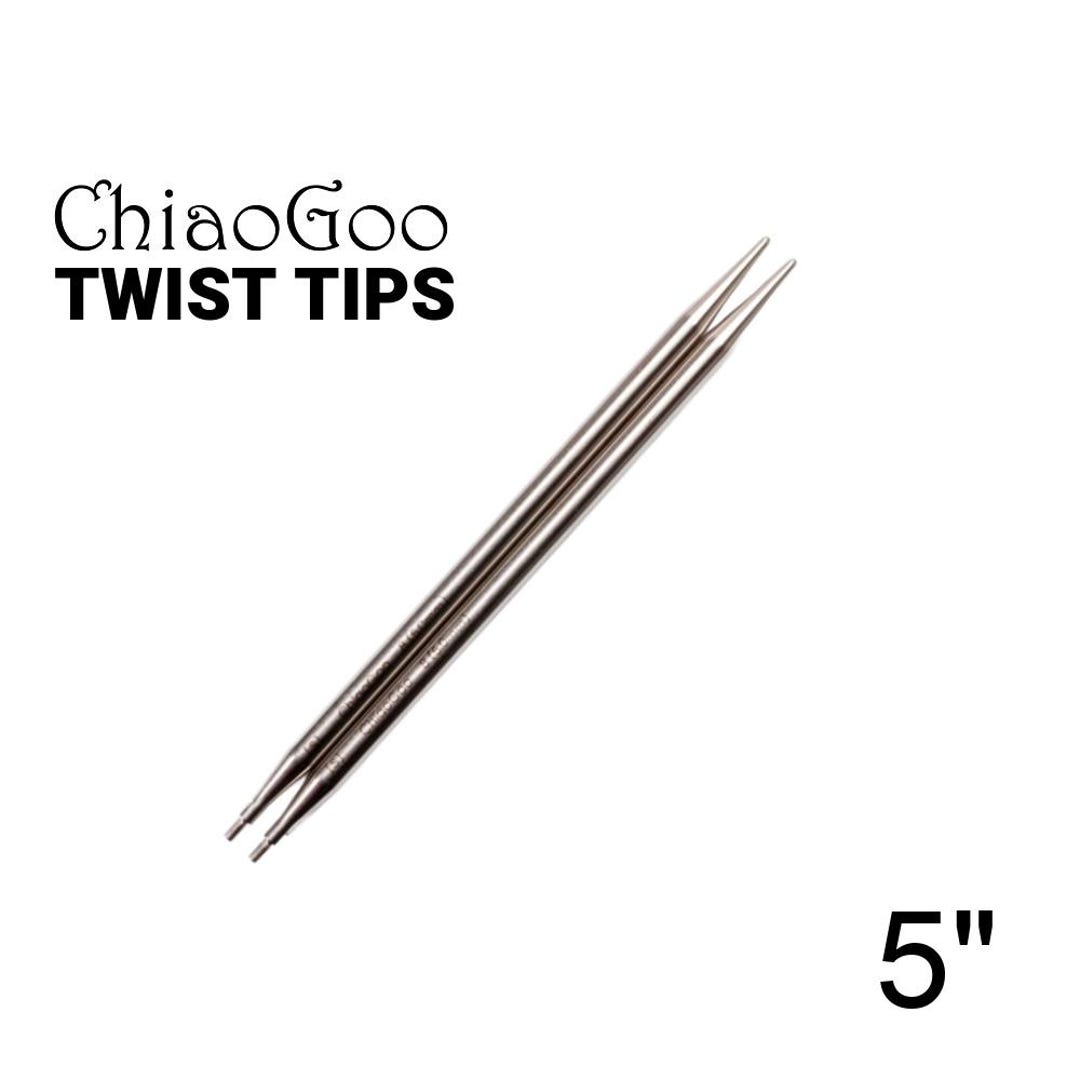 5 Inch (13 Cm) Chiaogoo TWIST Interchangeable Needle Tips - Mini, Small ...