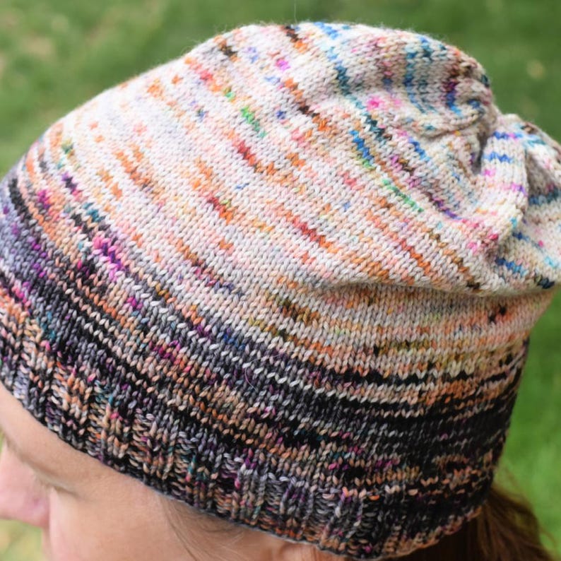 The FRISKY FADE Hat Knitting Pattern | PDF Hat Knitting Pattern ...