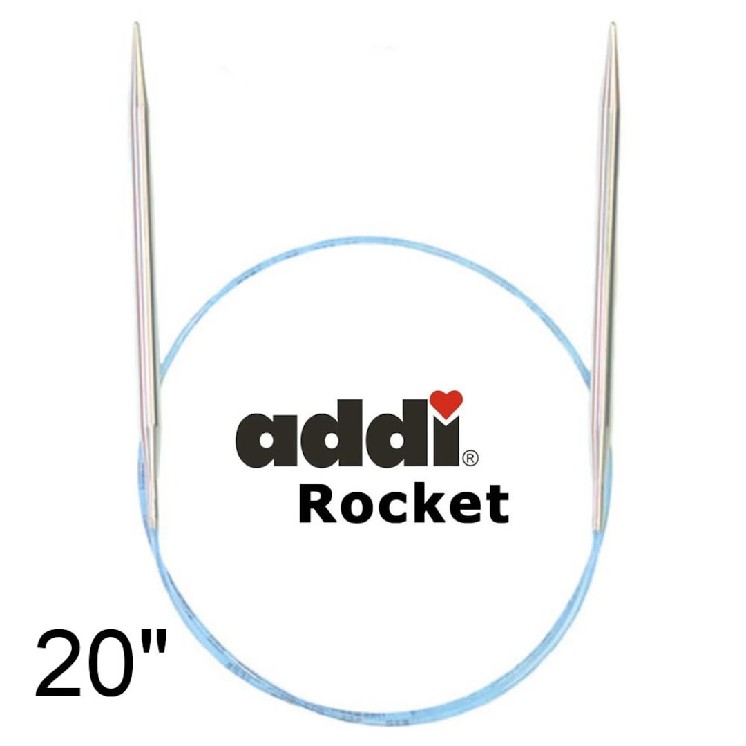 20 Inch (50 Cm) Addi Turbo Rockets Circular Knitting Needles ...