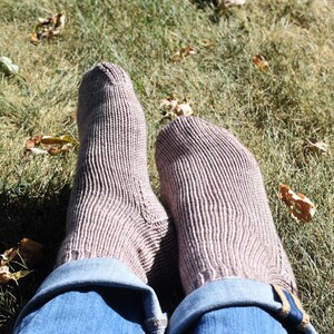 BASIC WORSTED Socks Knitting Pattern | PDF Socks Knitting Pattern ...