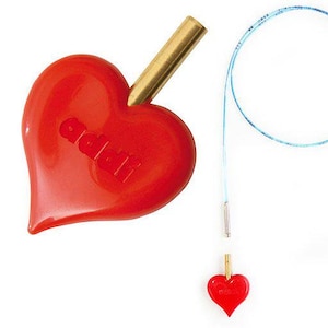 Addi Click Heart Stoppers, Interchangeable Cord Stoppers - Etsy