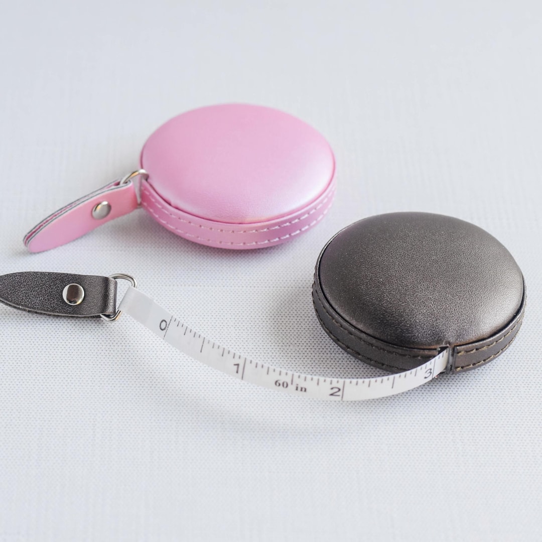 Faux Leather Measuring Tape - Metallic - Measuring Tape Faux Leather ...