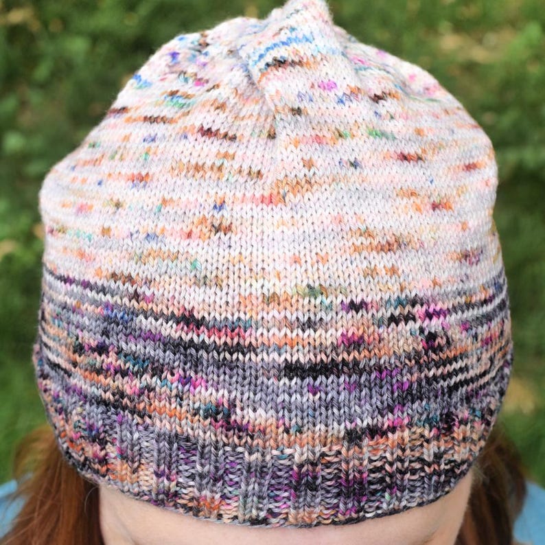 The FRISKY FADE Hat Knitting Pattern | PDF Hat Knitting Pattern ...